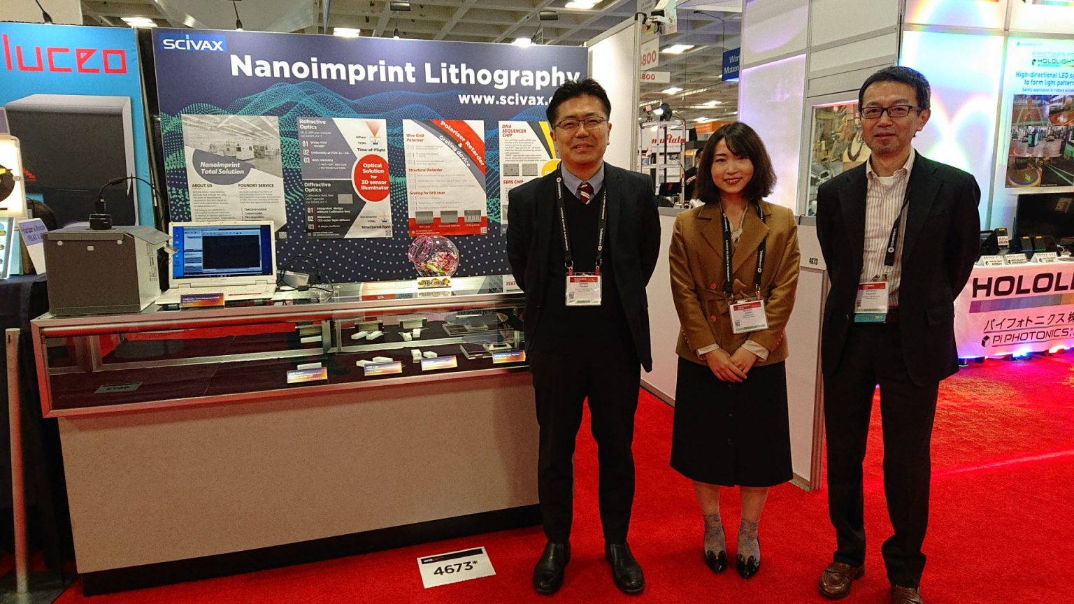 【Event】 Photonics West 2020に出展いたしました ｜Nanoimprint Solution｜SCIVAX